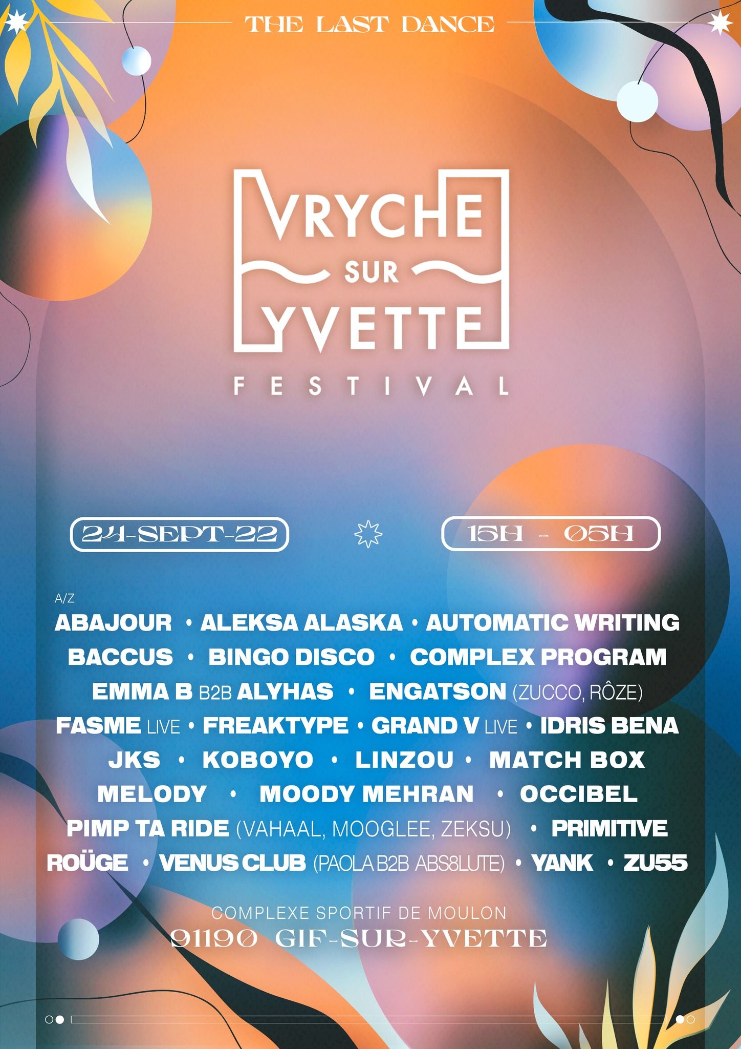 The Vryche Sur Yvette Festival unveils its fifth and final edition ...